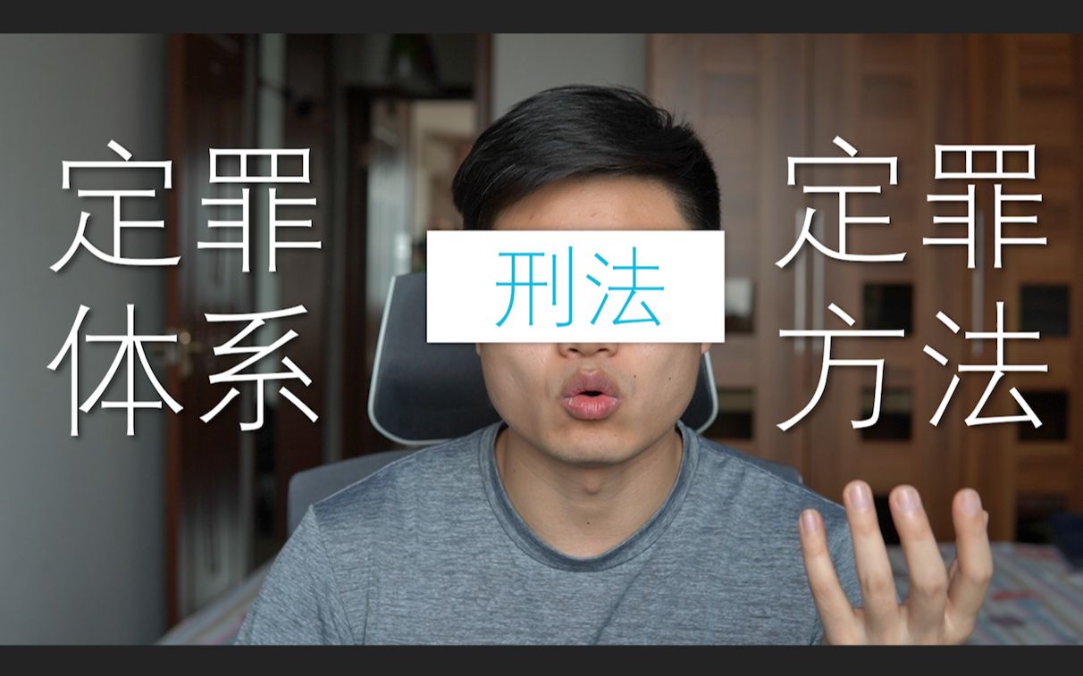【飞法之地】刑法的定罪体系与定罪方法