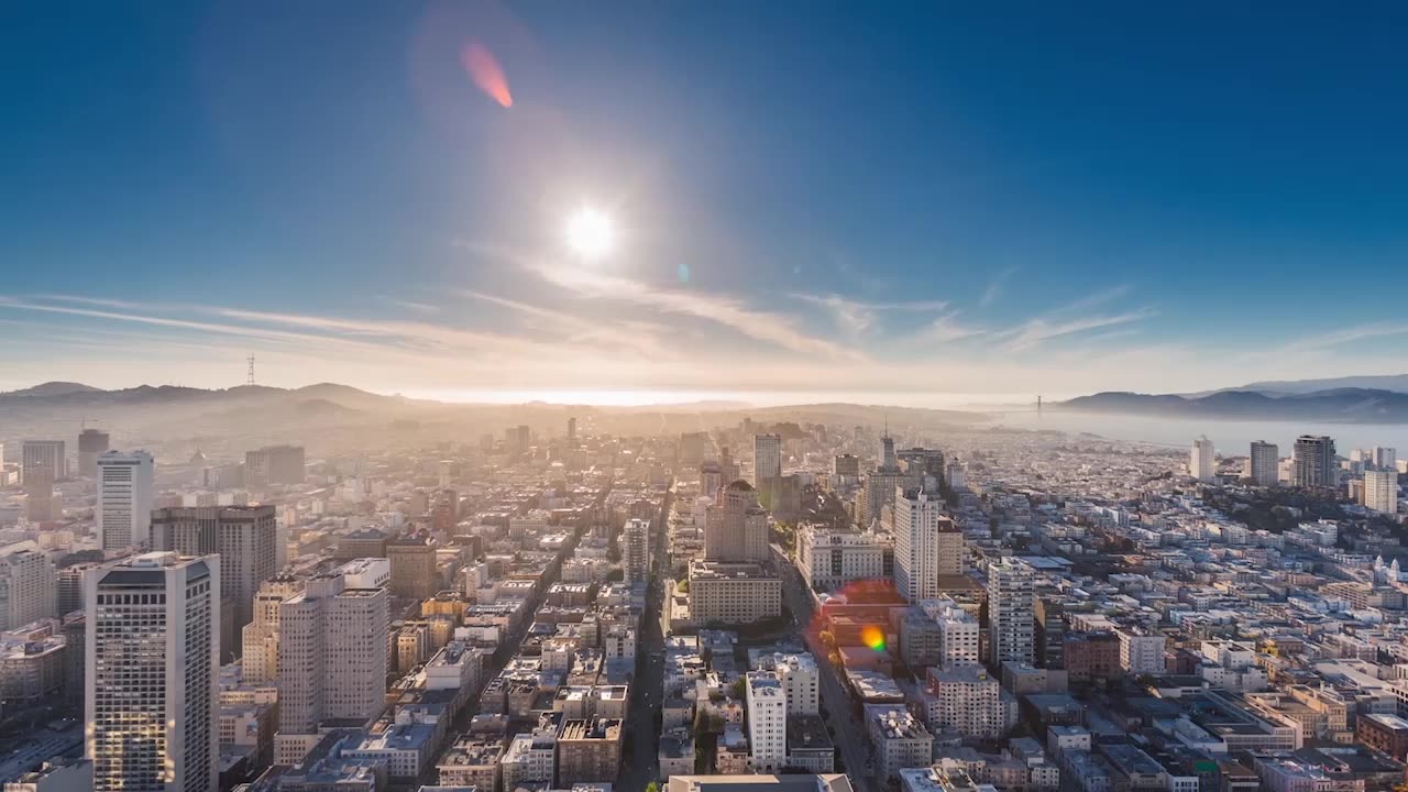 城市中心建筑动画—湘潭市 (学生3D动画毕业设计)