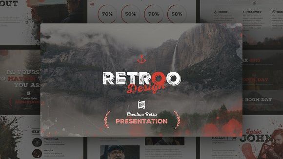 国外大神,将这套PPT模板设计出了艺术范!