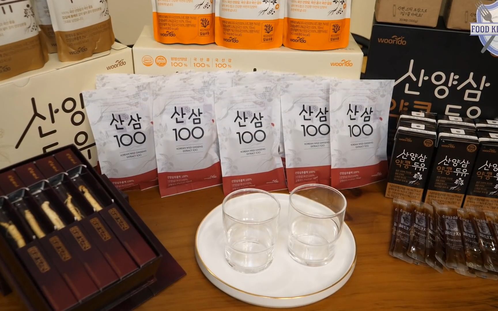 韩国 健康饮品! 野山参(三阳参)袋装制作工艺