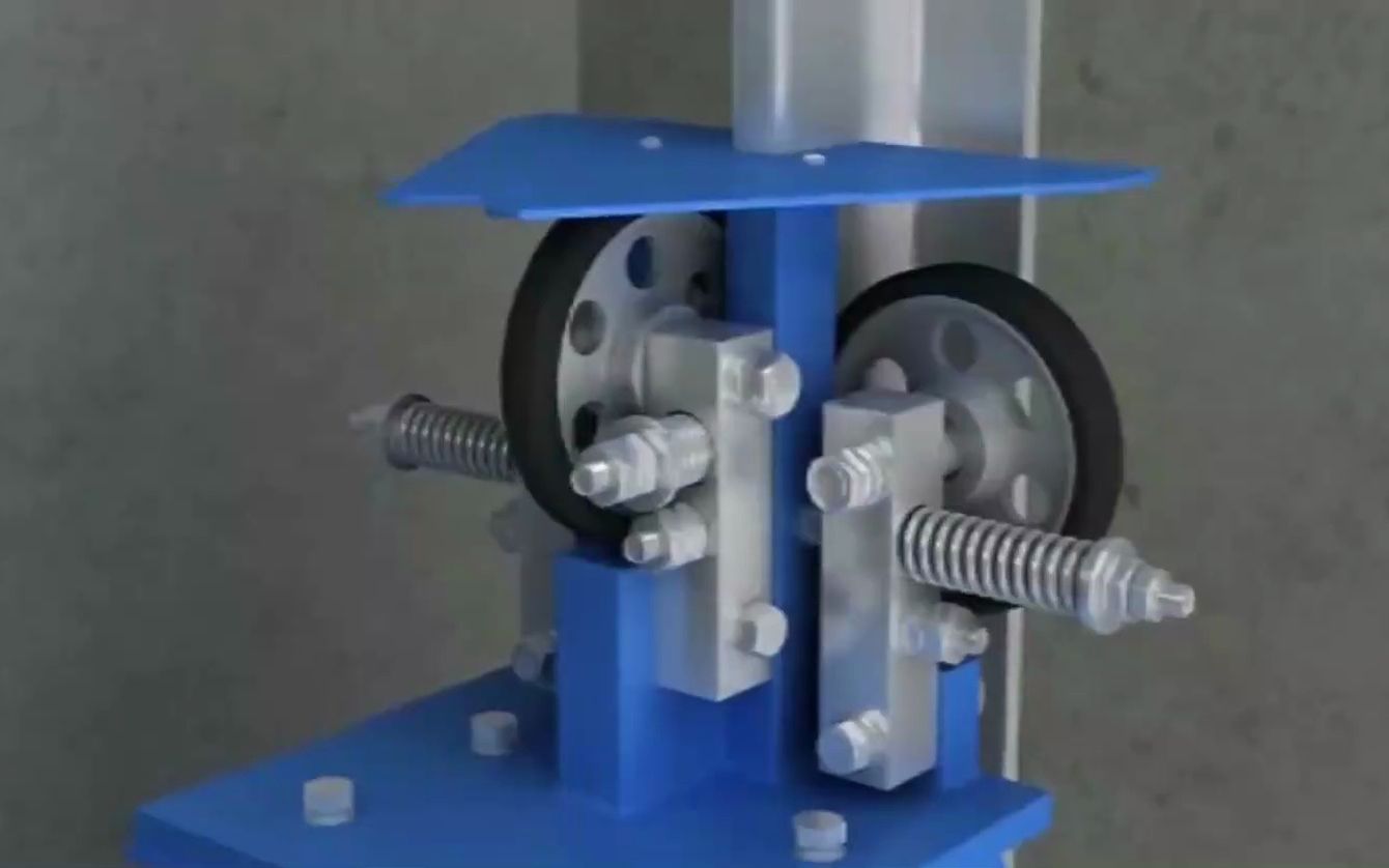 3.8 电梯安装调试-对重的安装