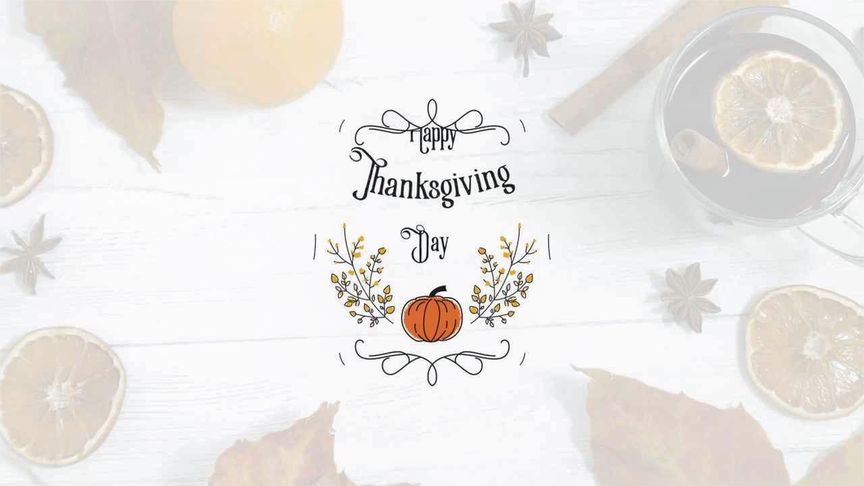 12个设计独特的感恩节标题AE模板