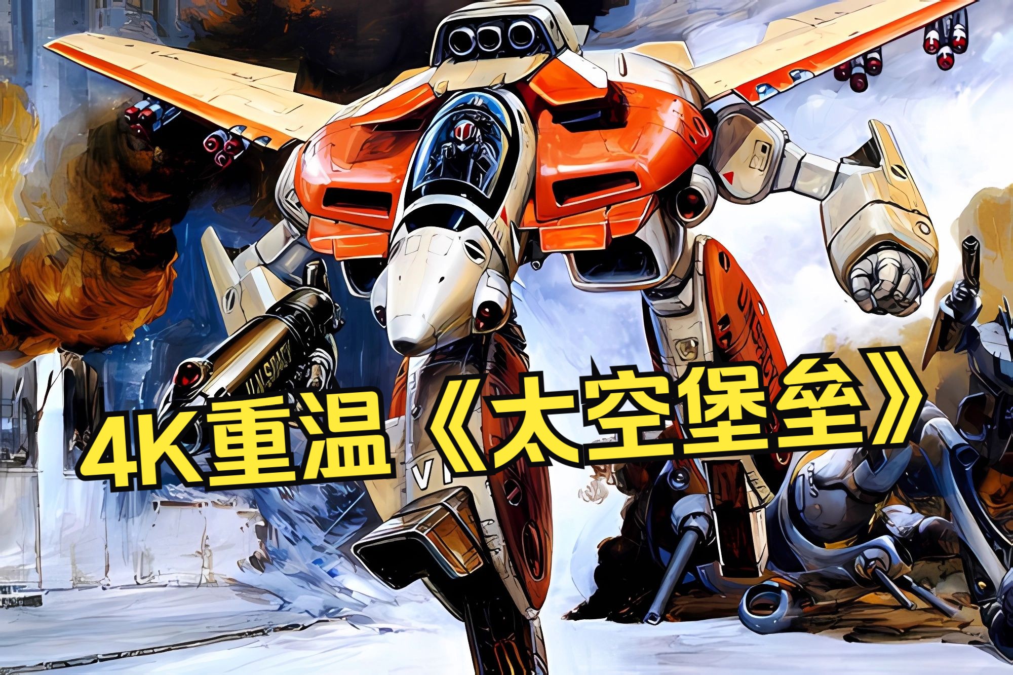 三十年了,你还惦记这些会变形的战斗机吗?4K重温《太空堡垒》