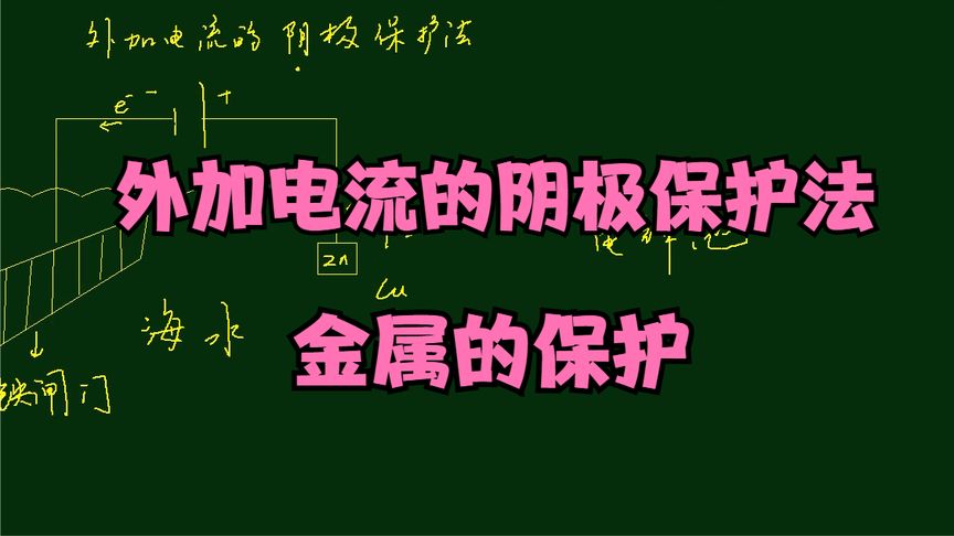 高考化学外加电流的阴极保护法