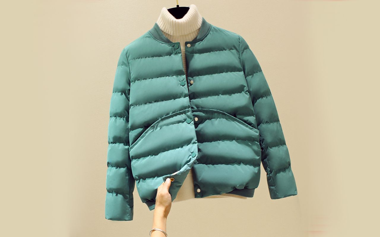 PS服装修图,棉衣去皱