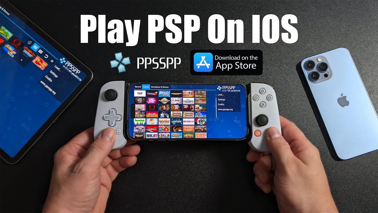 如何在苹果iOS系统上玩PPSSPP模拟器游戏 | 作者 ETA PRIME | 机翻...