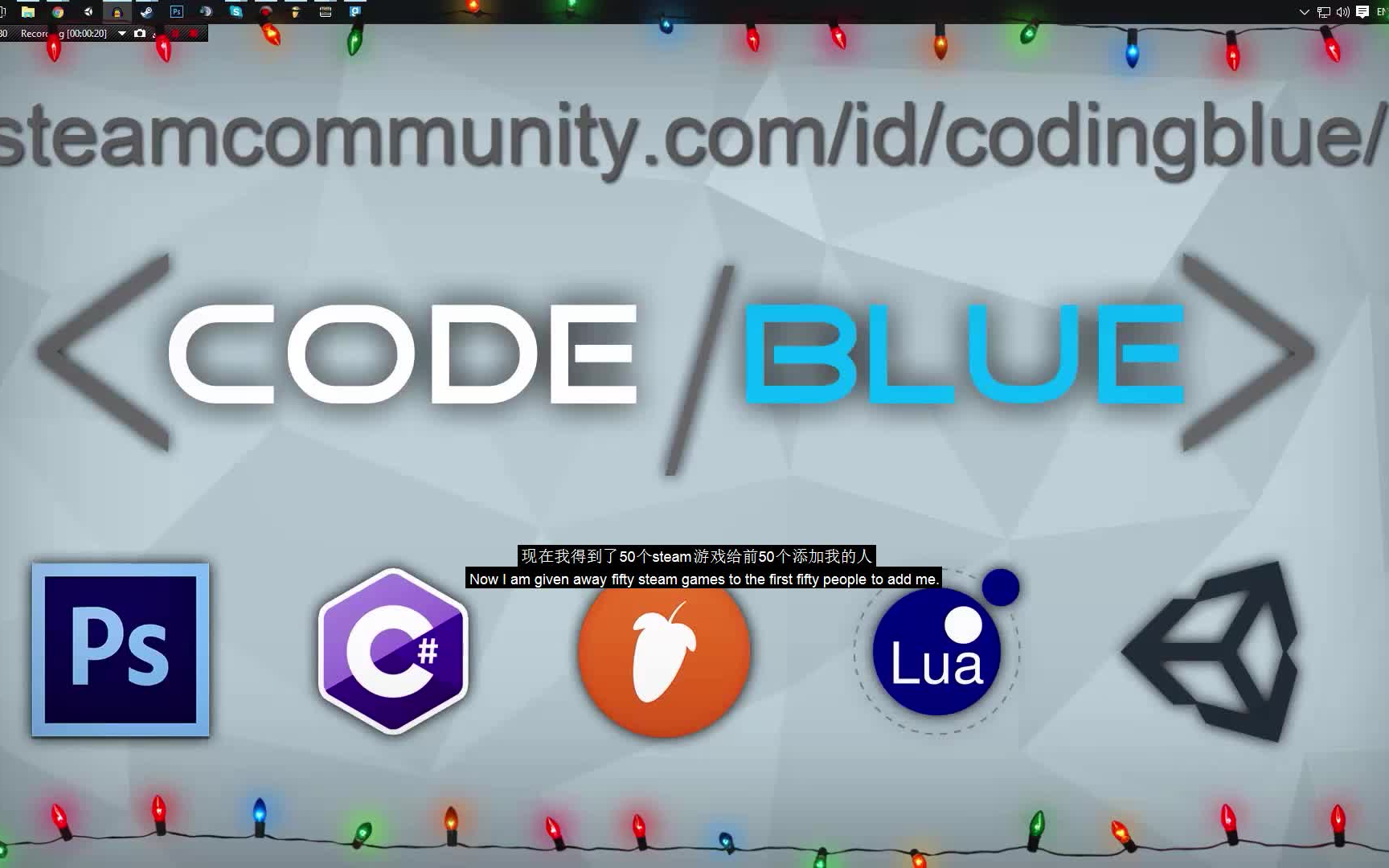 [机翻][转自油管]GMOD LUA语言教程全篇1~25