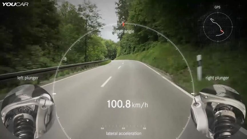 奔驰S级主动车身控制系统测试,看完才知道奔驰为什么那么舒适!