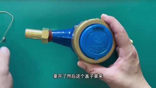 水表拆解,设计简单巧妙终于搞清楚里面的构造了