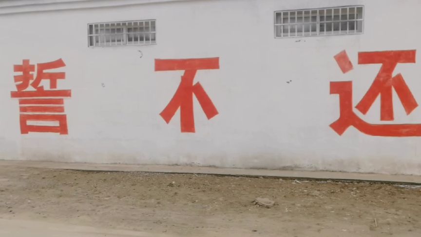 学校宣传语,用毛主席这两句诗的真不多见