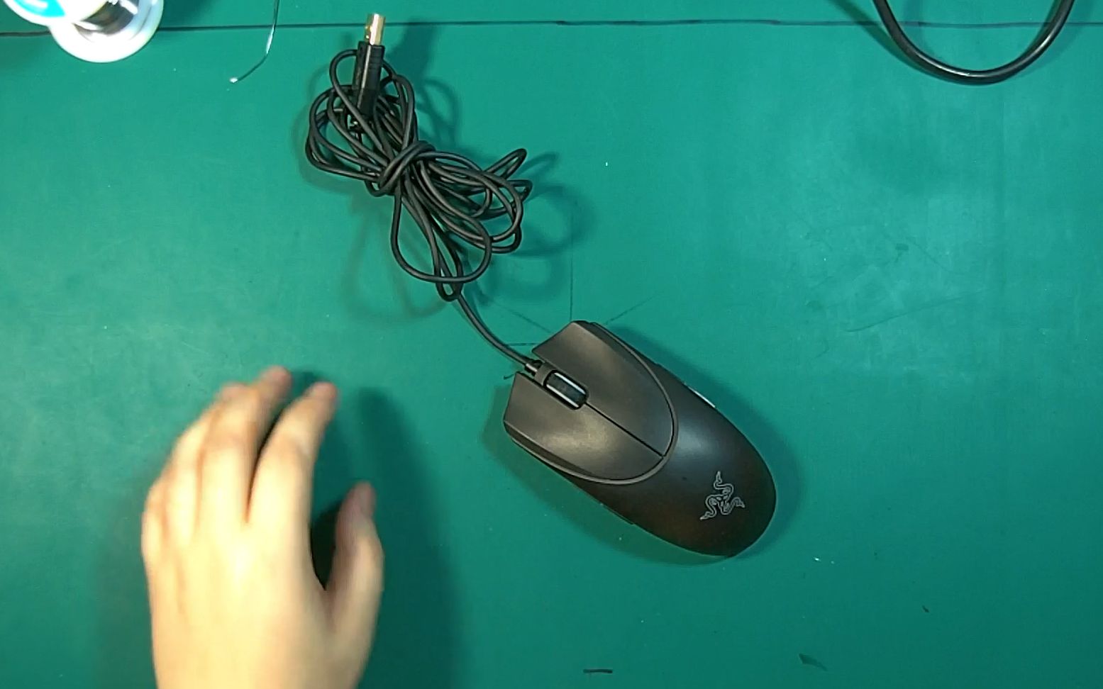 雷蛇响尾蛇5G16000DPI鼠标拆解,维修,换微动,雷云驱动设置宏