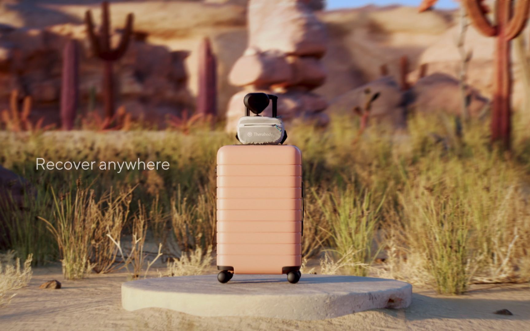 ...C4D简约时尚产品广告宣传片 Therabody - Theragun 迷你发射动画 ...