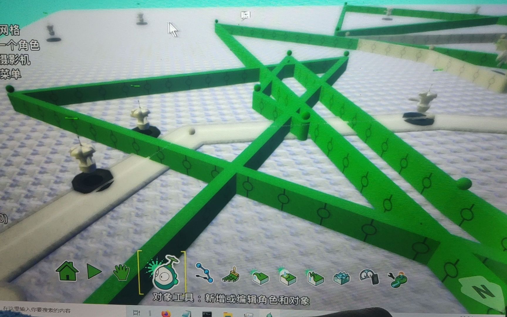 量子危机 酷豆编程 Kodu Game Lab 第九个自制游戏 : “走投无路”(...