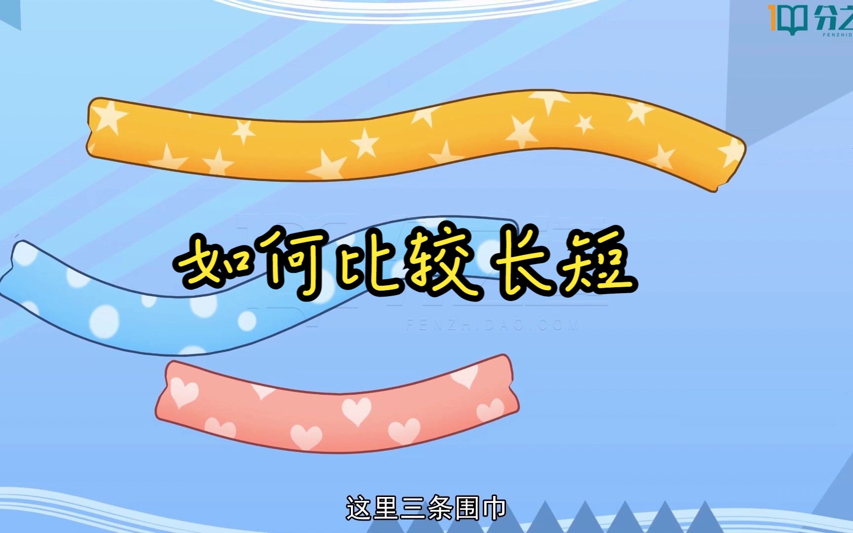 一年级数学,如何比较长短