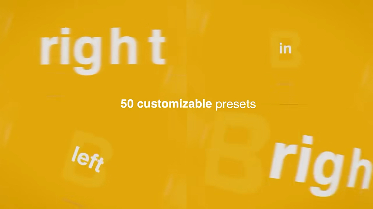 会员免费提供文字缩放旋转移动过渡 M1 M2#fcpx插件包含50组动态...