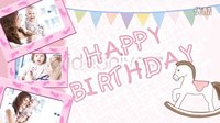 AE模板 1771 新生宝宝成长相册AE模板