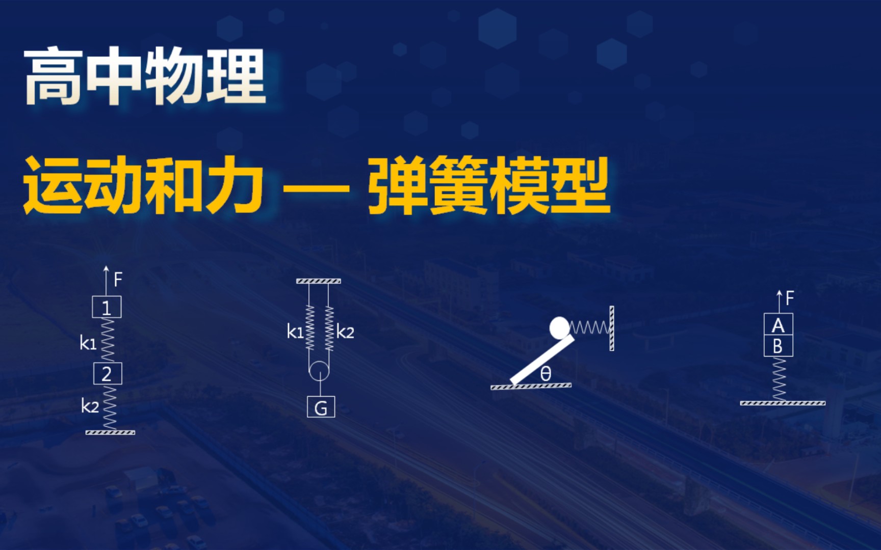 运动和力——弹簧模型