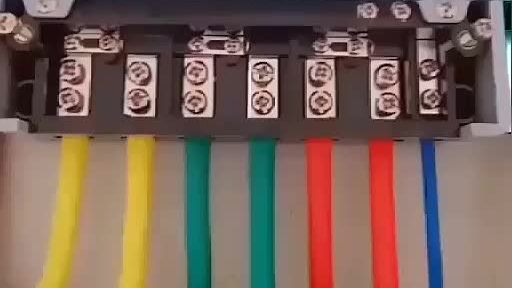 老师傅展示-三相四线直接式有功电能表,正规的接线方法!