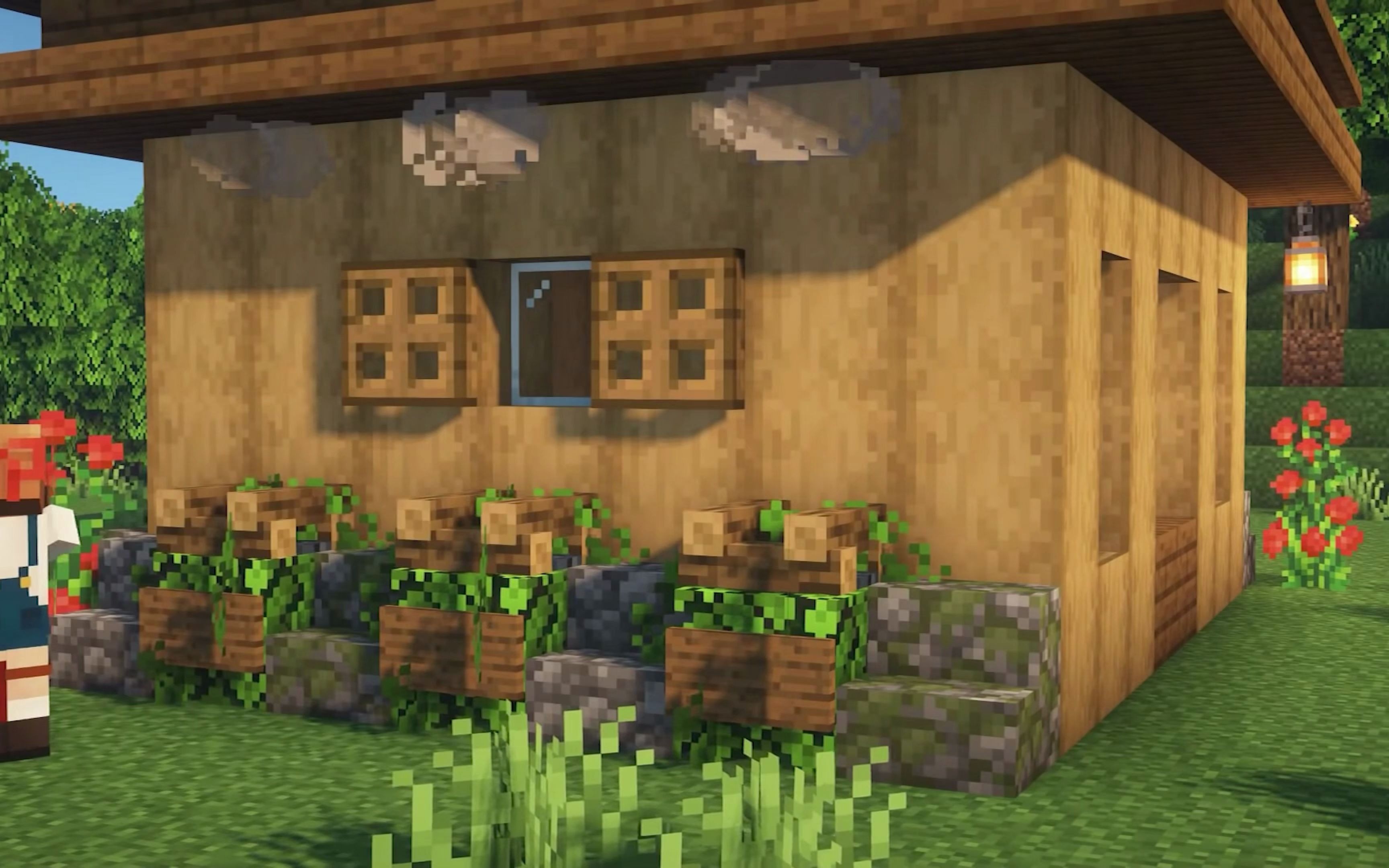 [Minecraft]建一个极简唯美的生存小屋[HYV NEWS]