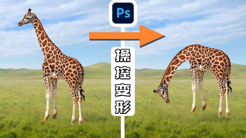 PS史诗级变形工具——操控变形
