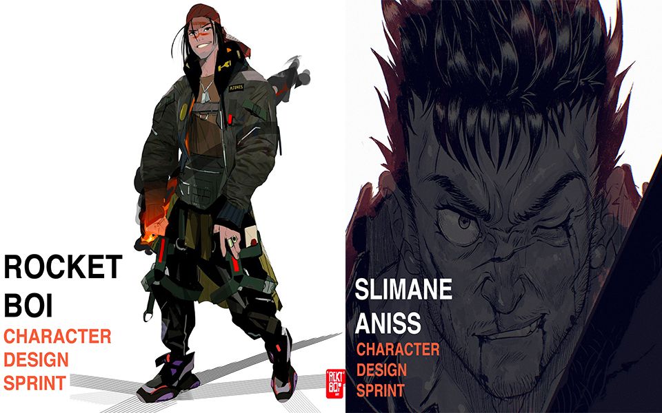 【设计理论】Rad《角色设计冲刺阶段》(中英双字)