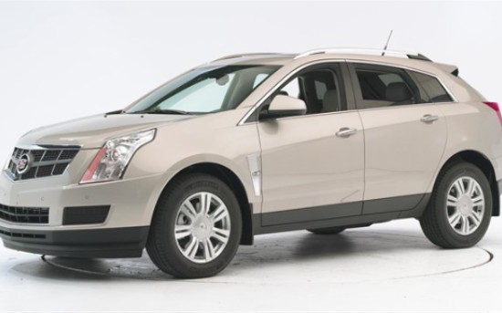 2010 凯迪拉克 SRX 侧面碰撞测试 iihs