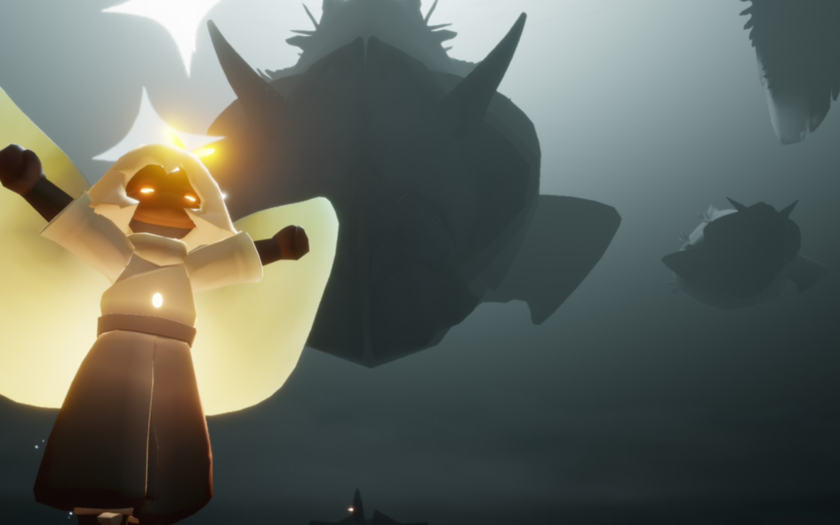 【破碎季】任务五场景图封冻金龙鱼,破碎季新增光翼