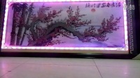 钻石绣装裱新方法