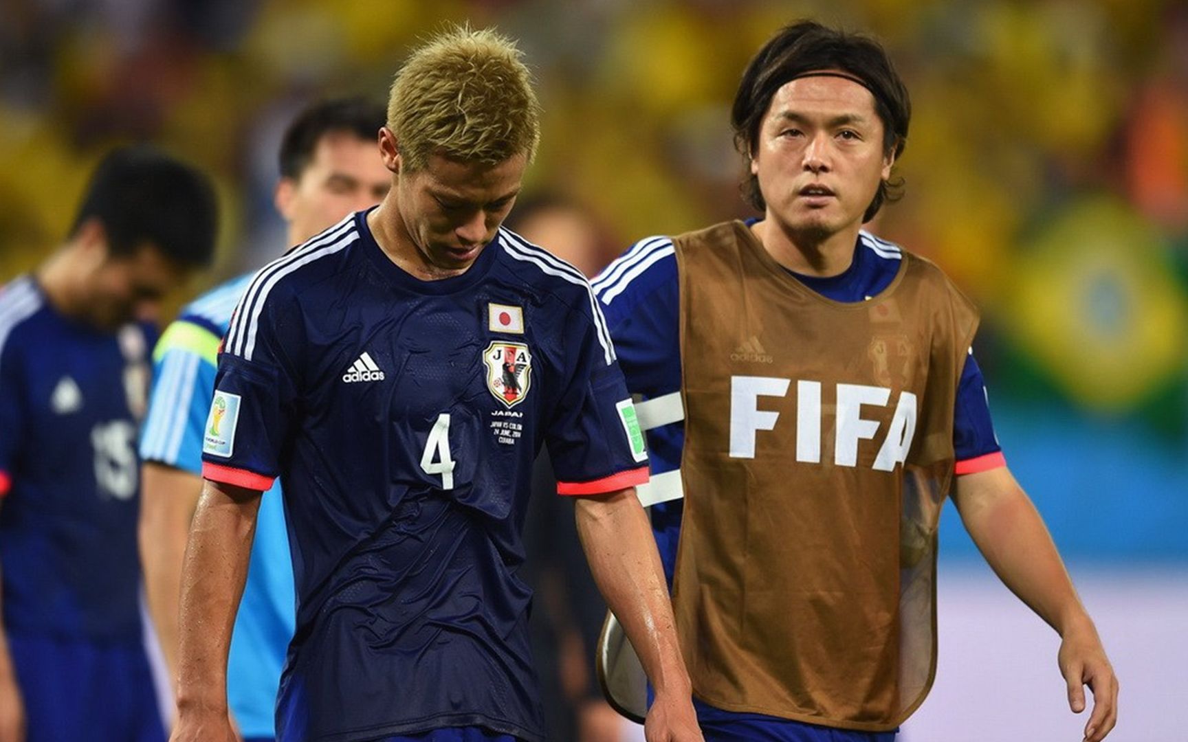 2014世界杯哥伦比亚4-1日本,罗德里格斯绝妙挑射,日本垫底出局