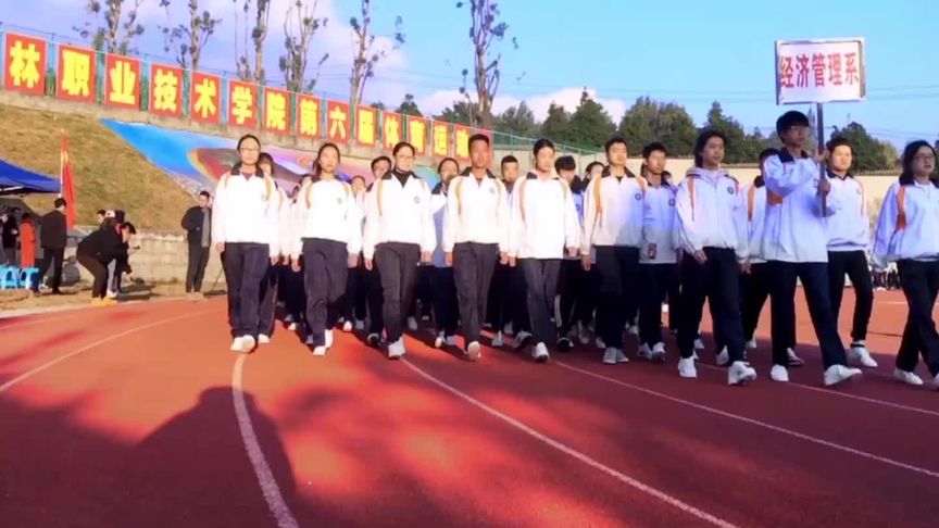 这个学校的运动会开幕式入场炫炸了,你看了没#生活需要仪式感520#
