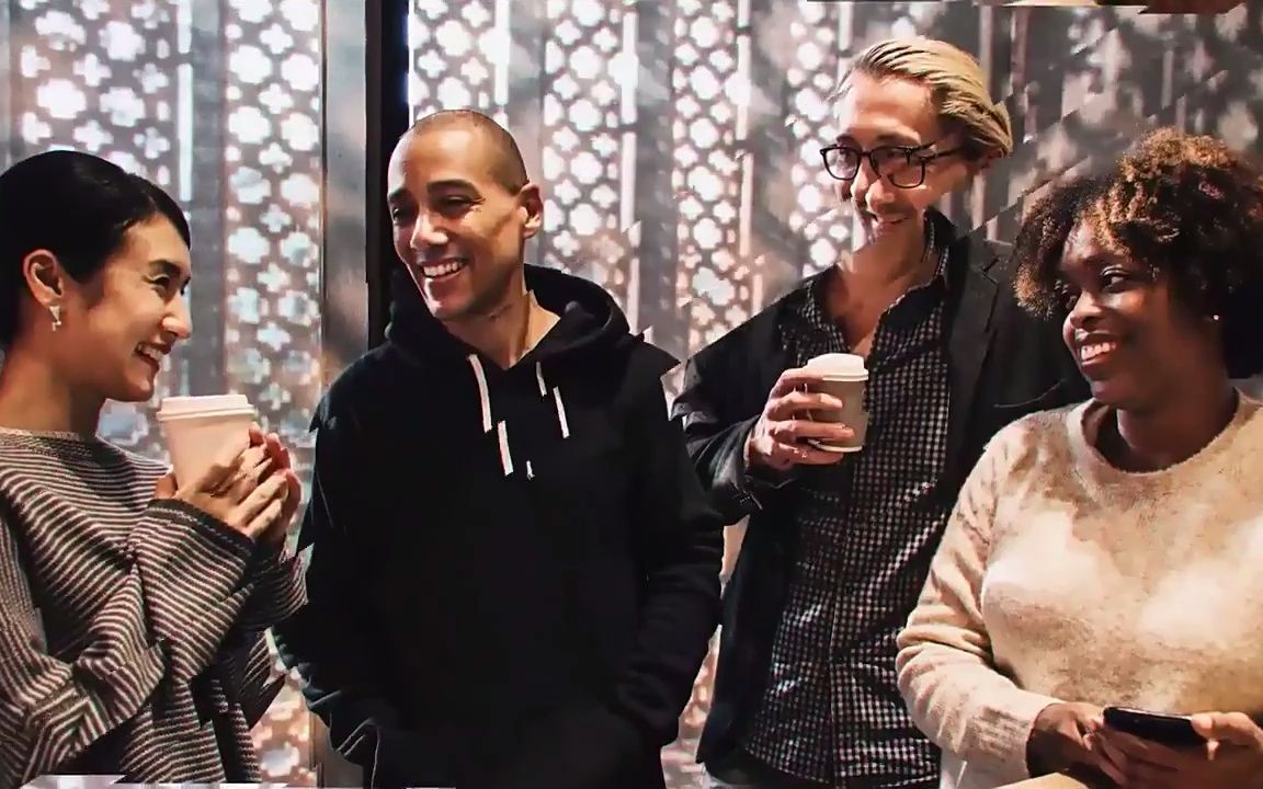 40个干净优雅几何形式图案玻璃风格转场AE模板