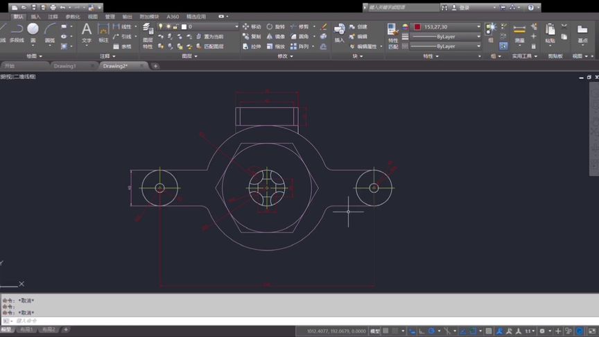 阀门制图#CAD2018