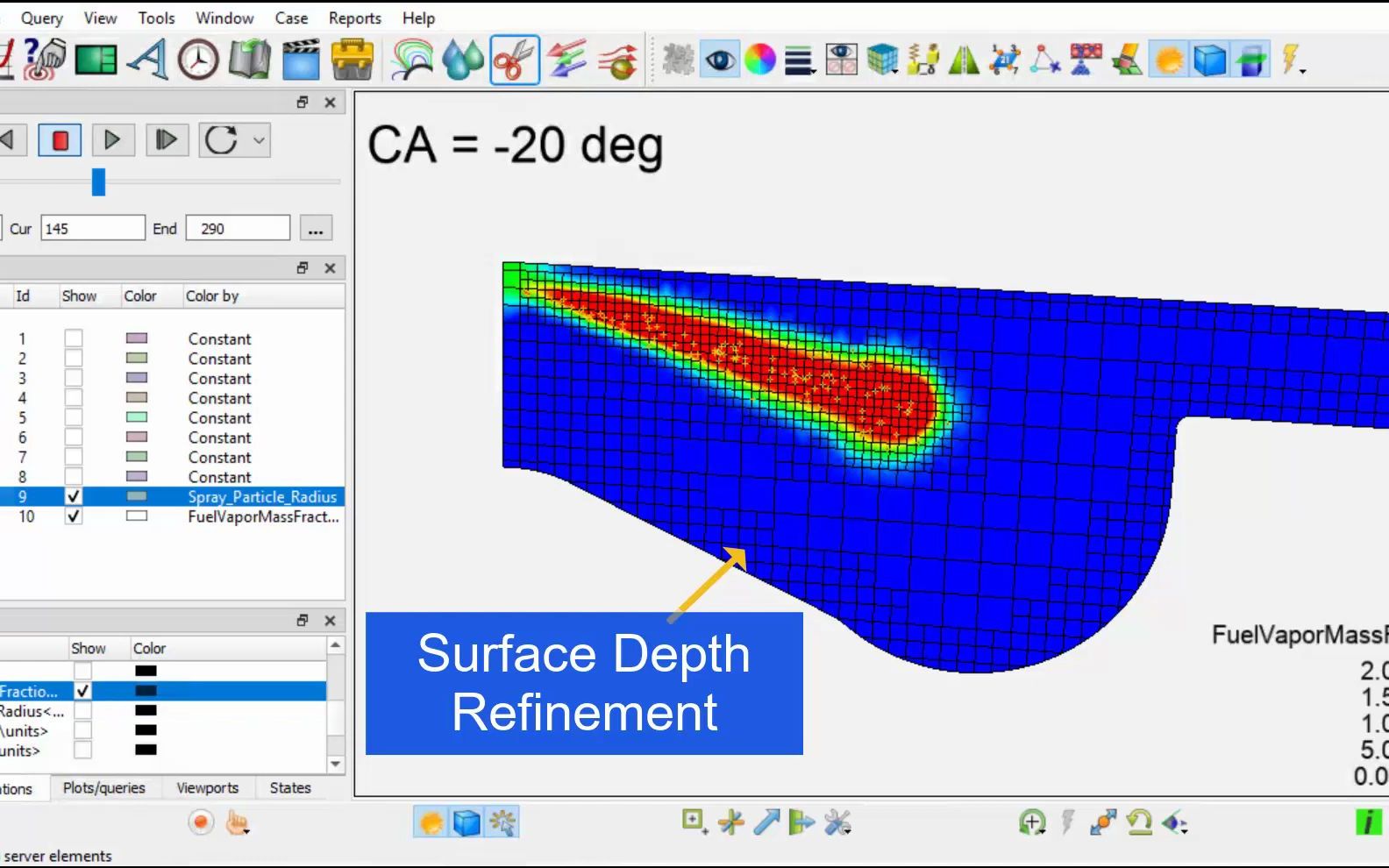 Ansys Forte 中柴油机闭环仿真(9):在EnSight中查看结果