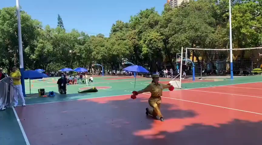 2022年广东省体育教师基本功大赛各种项目个人技能展示视频