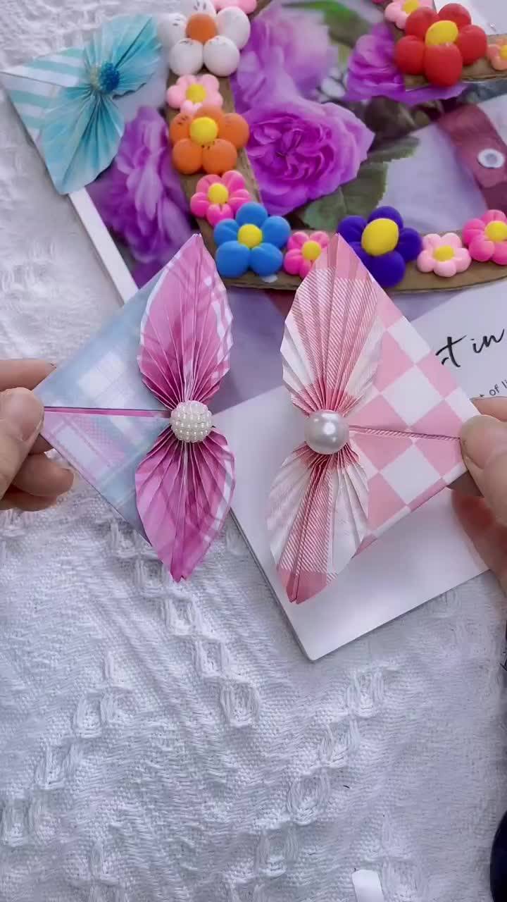 手工折纸书签