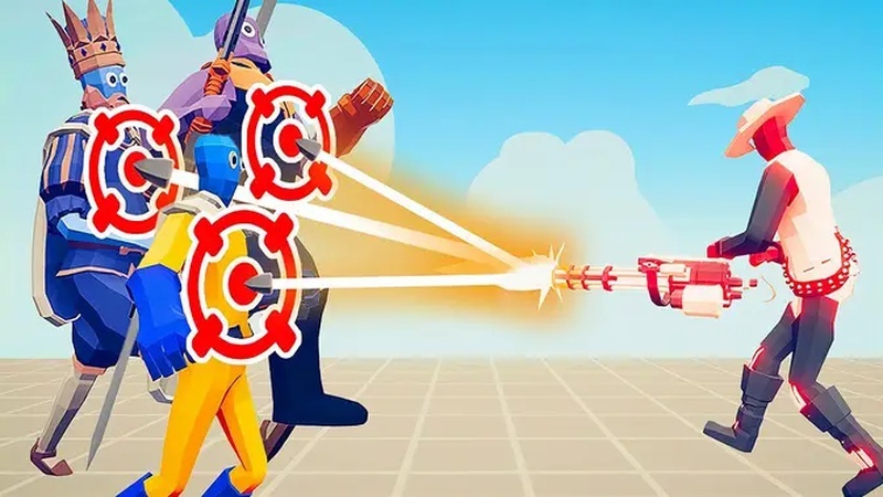 全面战争模拟器:神圣加特林vs军队
