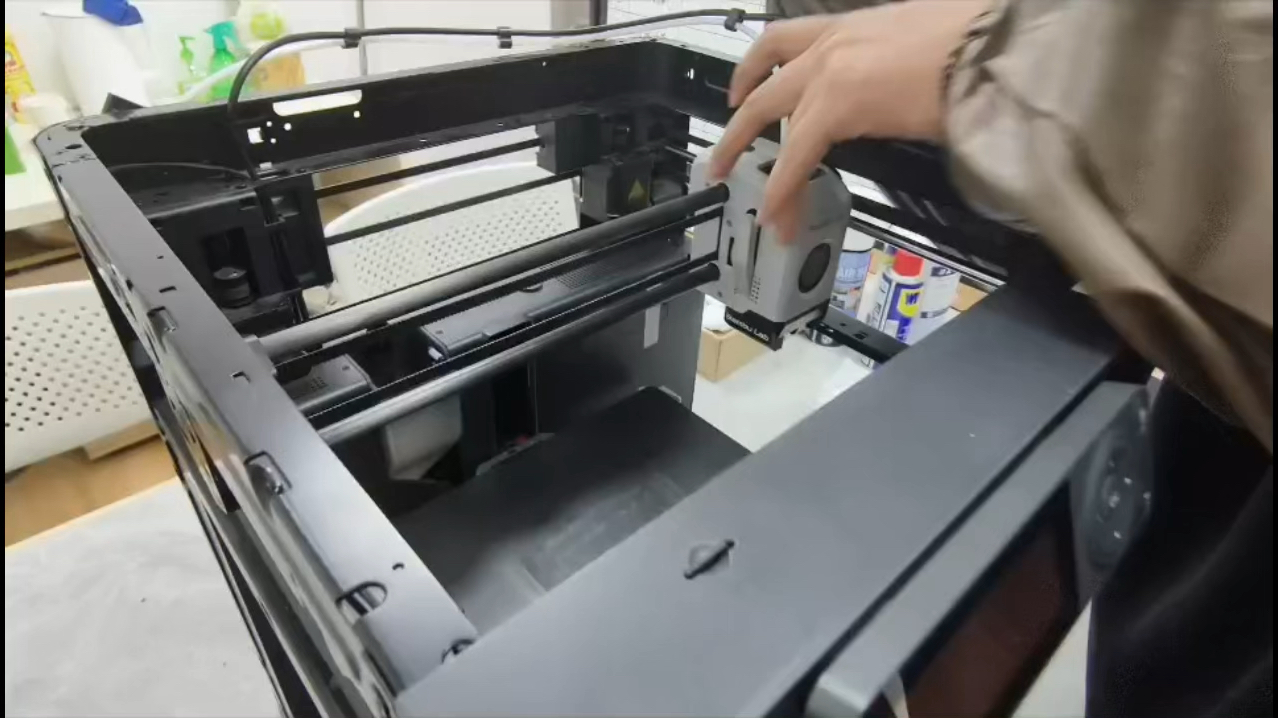 拓竹3D打印机碳杆的养护