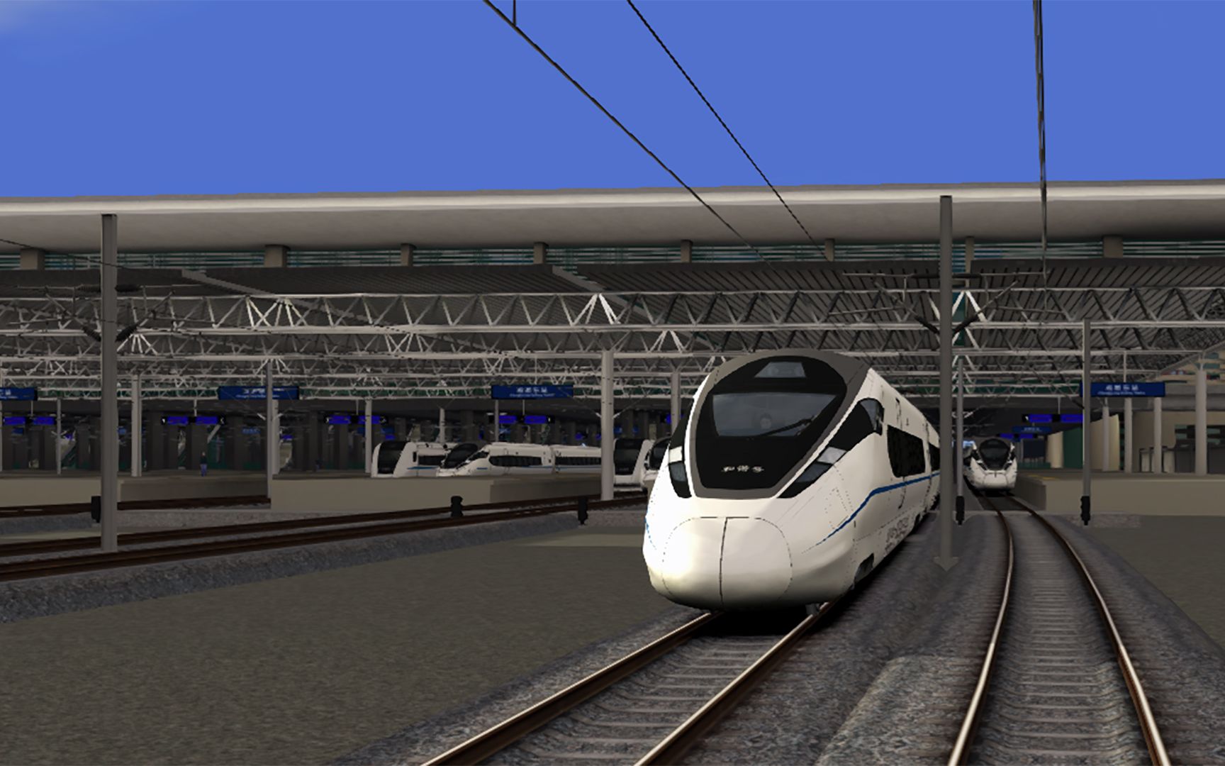 ...CRH高速铁路驾驶片段 Steam Train Simulator TS2017/TS2018/TS...