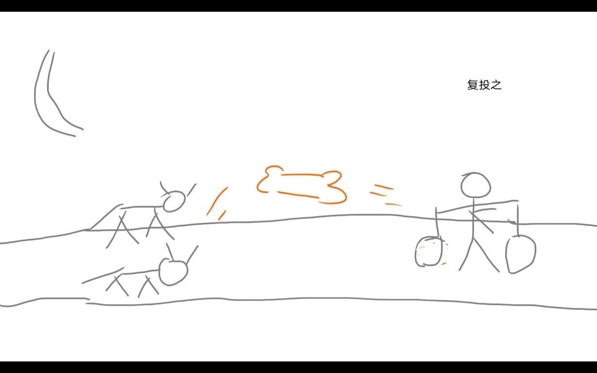 【灵魂手绘|互动视频】我把文言文《狼》做成了互动视频