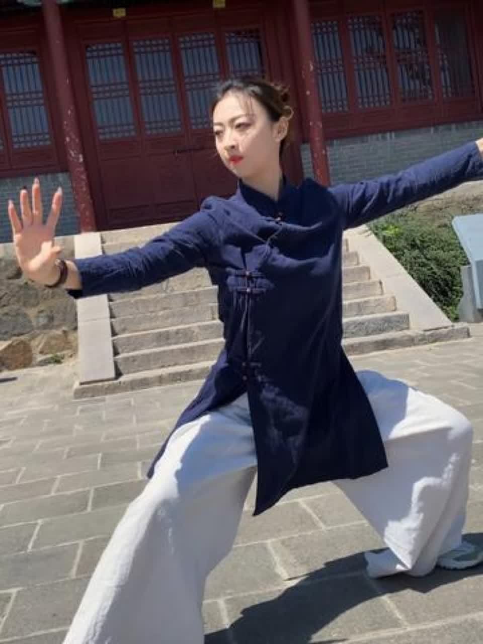 太极是一种可以让人们跨越困难的力量 #太极拳 #一见爱上传统文化 #...