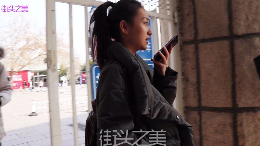 北京电影学院艺考复试,马尾辫的表演系小姐姐好漂亮