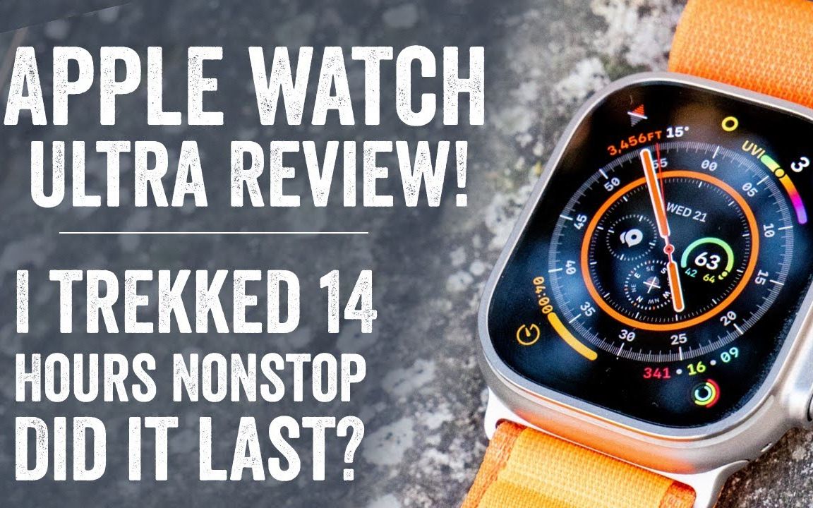苹果 Apple Watch Ultra 深度评测:真实续航表现如何?是称职的户外腕表...