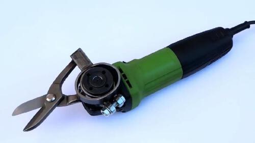 男子脑洞大开,把角磨机这样改造用过的人都说好,真是涨见识了