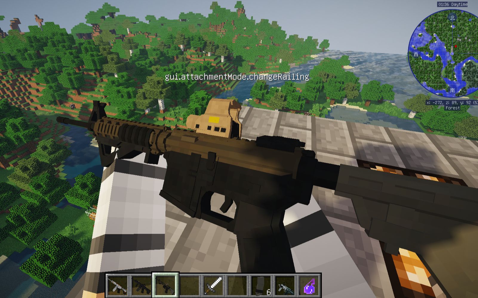 (新版)维克的现代战争mod试玩 [我的世界1.12.2]