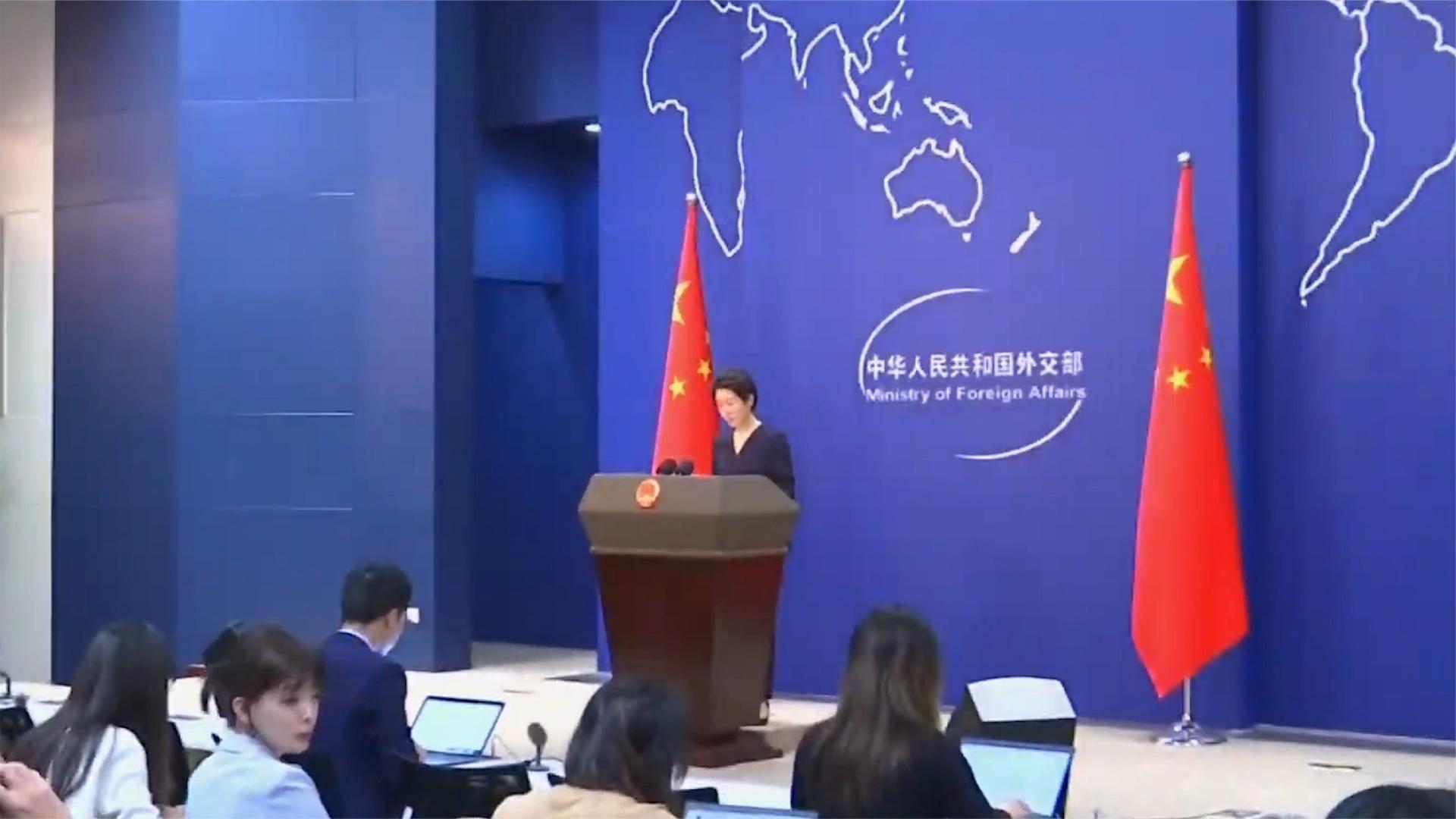 美国务院发言人“关切”中方在中国台湾周边海域军演,外交部驳斥