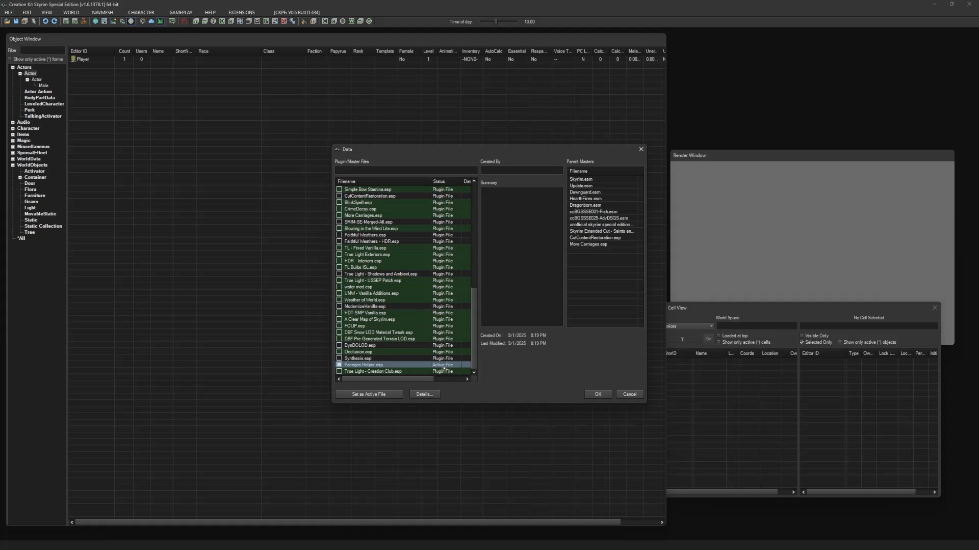 老滚5 Facegen生成