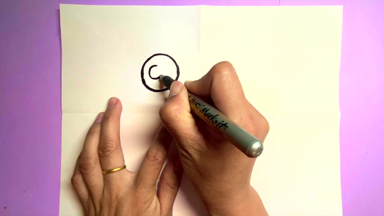儿童简笔画//动物篇-飞鸟//Kids drawing//how to draw a flying bird