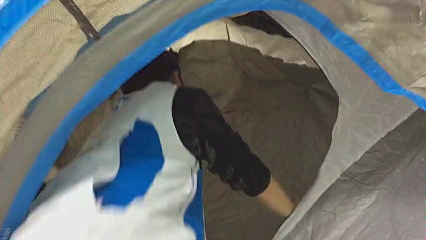 迪卡侬2秒开合帐篷收起来