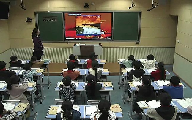 ...实录 小学语文 部编版 人教版语文 三年级下册 3年级下册(执教:李月霞)
