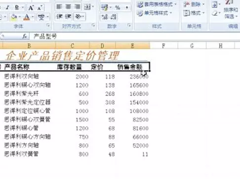 3.1 表格字体与对齐方式设置